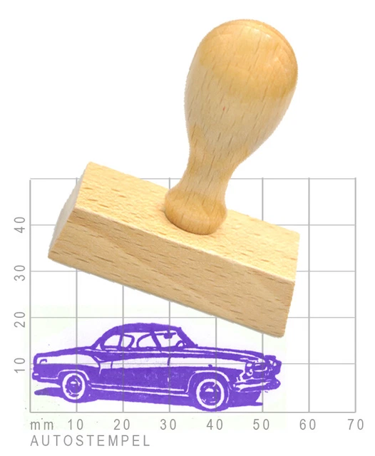 BORGWARD ISABELLA COUPÉ classic car Oldtimer Stempel Autostempel ...