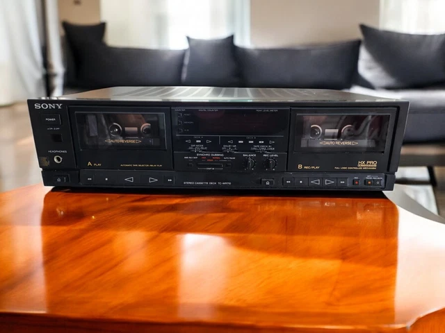 SONY TC-WR710 DOUBLE Cassette Deck | Auto Reverse | Dolby HX Pro ...