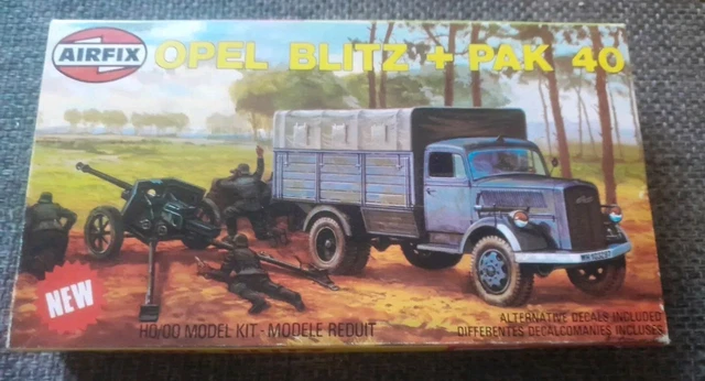 AIRFIX HO/OO MODEL Kit Opel Blitz+Pak 40 Series 2 Model Kit £10.99 ...