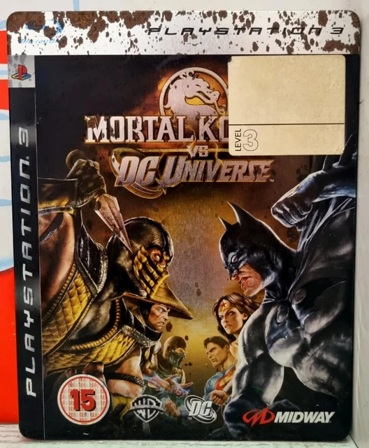 MORTAL KOMBAT VS Dc Universe Ps3 Playstation 3 Steelbook Uk Con Italiano Buono EUR 18,99 ...
