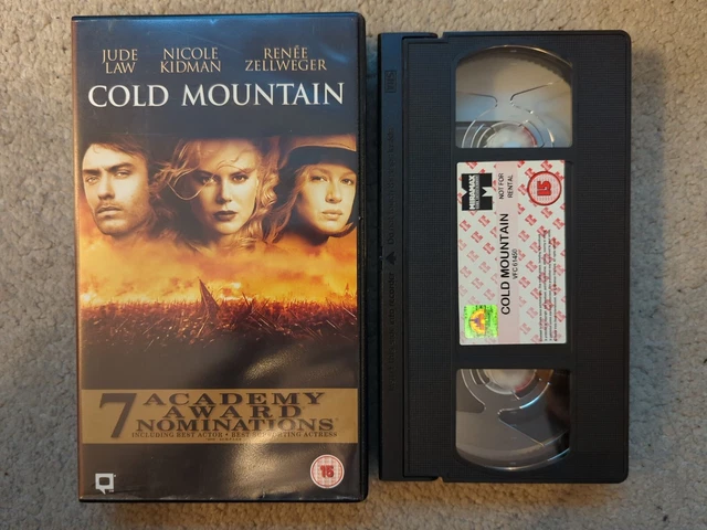 COLD MOUNTAIN - Jude Law - Nicole Kidman - PAL VHS Video Tape (T211) £4 ...
