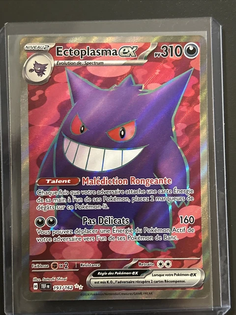 CARTE POKÉMON ECTOPLASMA Ex Full Art 193/162 Ev5 Secrète Force Temporelle🟣🟣 EUR 39,90 - PicClick FR