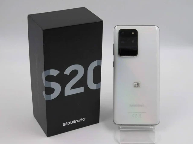 SMARTPHONE SAMSUNG GALAXY S20 Ultra 5G 128Go Dual Blanc Désimlocké 128 Go Excell EUR 973,22 ...