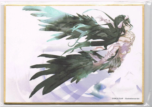 OVERLORD ALBEDO IV Online Lottery ver2 Mini oggetti anime di carta ...