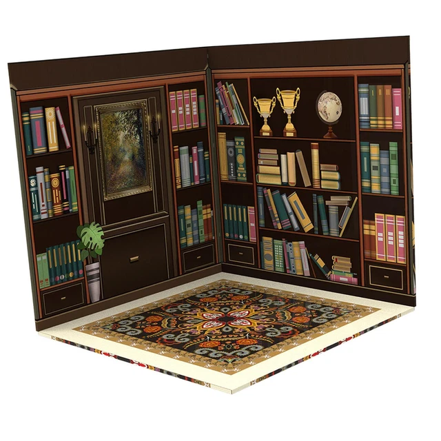 MINI SCALE CAR Parking Building Diorama Layout Study Room EUR 12,92 ...