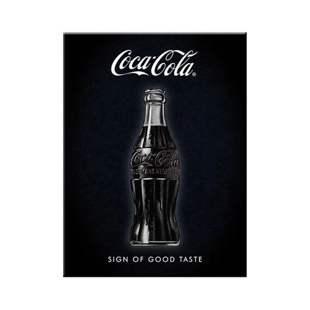 NOSTALGIC-ART - KRAFT Pinnwand Kühlschrank-Magnet Stark - Coca-Cola #3 ...