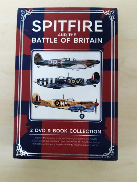 SPITFIRE AND THE Battle of Britain 2 DVD & Book Collection Box Set £5. ...
