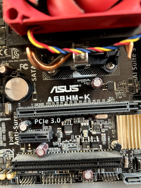 ASUS A68HM-K MICRO ATX Motherboard /IO Shield/AMD Althon X4 860K + 8GB ...