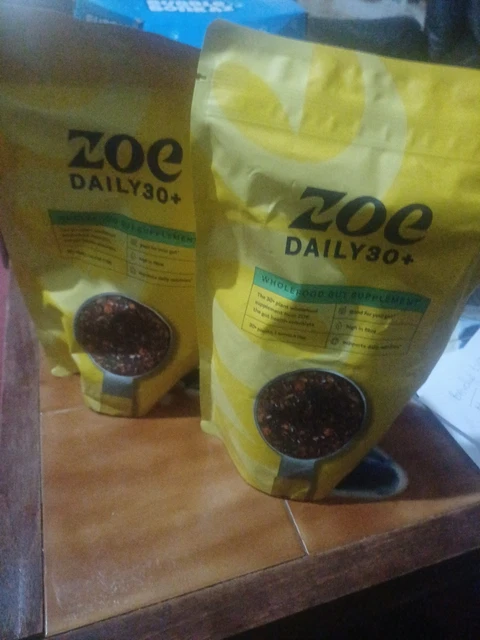 2 X ZOE Science Daily 30 - 500g Immunity & Whole Food Nutrition BB 08/ ...