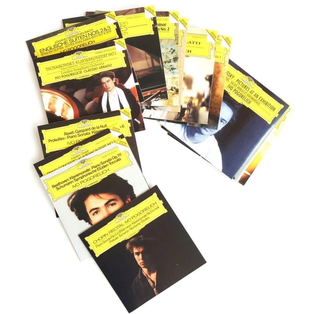 YVO POGORELICH COFFRET complet de 14 CD Schumann Chopin Tchaikovsky ...