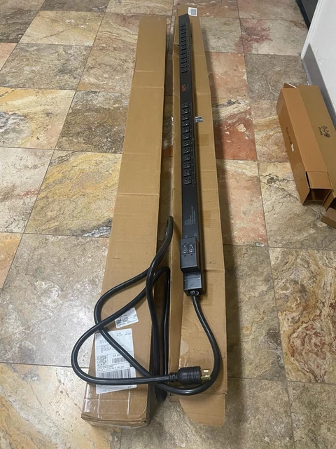 APC AP7532 RACK MOUNT PDU, Basic 120V/24A, (24) Outlets, L5-30P $250.00 ...