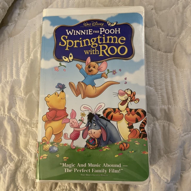 DISNEY WINNIE THE Pooh: Springtime With Roo VHS Tape Mint Condition $29 ...