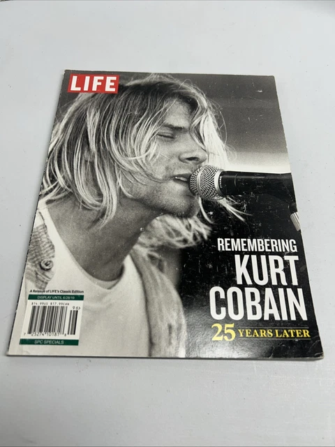 LIFE MAGAZINE KURT Cobain Remembering 25 Years Later Nirvana Tribute Music 2019 £6.57 - PicClick UK