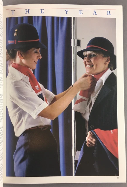 BRITISH AIRWAYS ANNUAL Report And Accounts 1983-84 Ba Cabin Crew ...