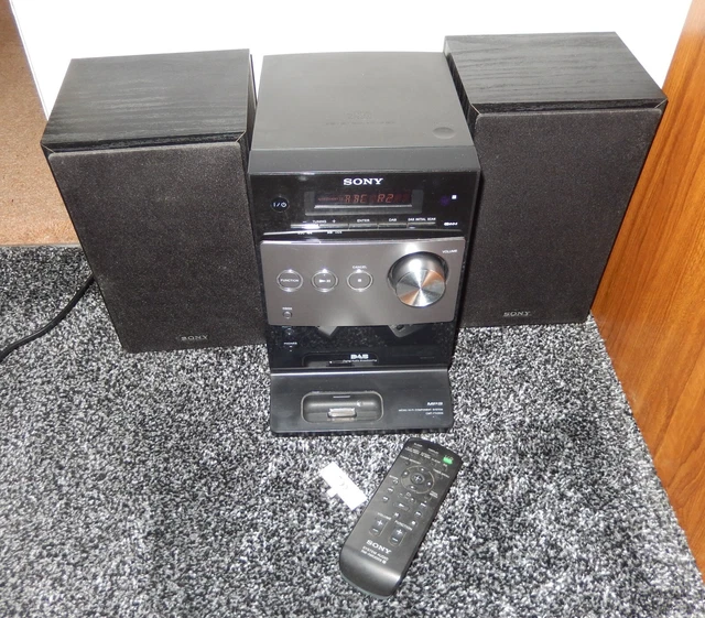 SONY CMT-FX350I MICRO HiFi COMPONENT SYSTEM FM DAB RADIO CD PLAYER MP3 ...