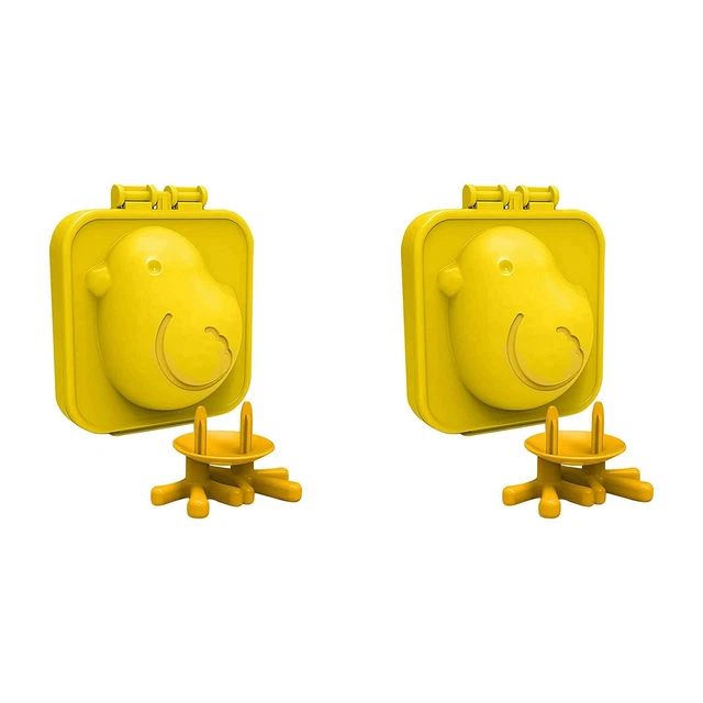 2X BOILED EGG Mold Egg Tool 3D Cartoon Chicken Mold for Boiled Eggs ...