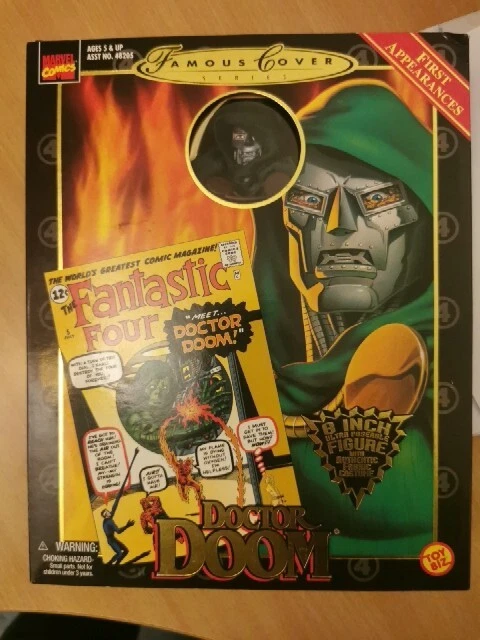 MARVEL FAMOUS COVER Series DOCTOR DOOM Action Figure (Toy Biz 1998) £15 ...