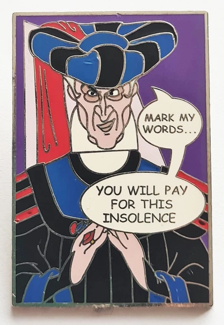JUDGE CLAUDE FROLLO pin Disneys Hunchback of Notre Dame £28.99 ...