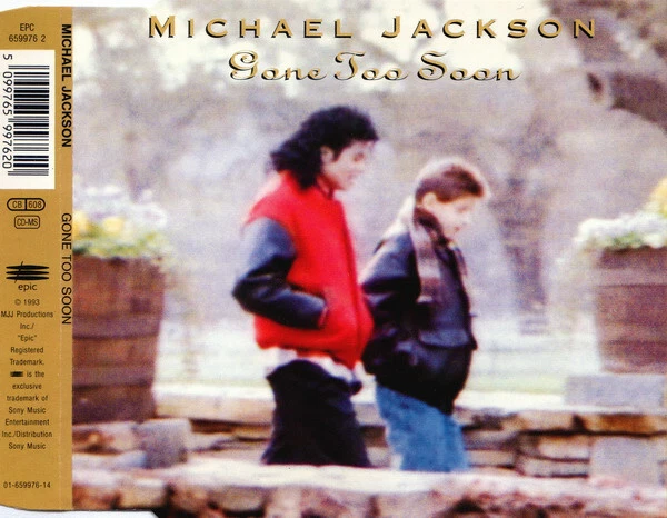CD MAXI SINGLE Michael Jackson Gone Too Soon Collector Rare Tres Bon ...