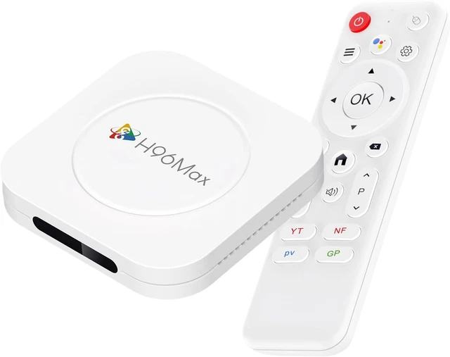 M1 PLUS ANDROID 14.0 TV Box 2025, 4K Ultra HD Smart TV Box Android, 4GB ...