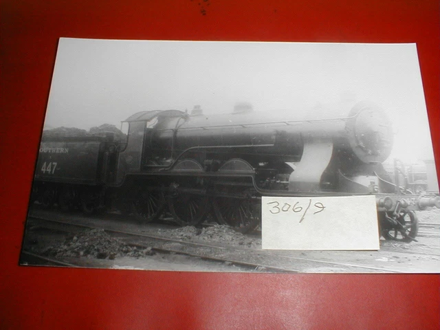 Loco Photo Lswr Sr 4 4 0 Class T14 No 447 2 £0 50 Picclick Uk
