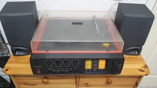 DDR ROBOTRON RFT Stereo Set 4000 Receiver mit Plattenspieler ...