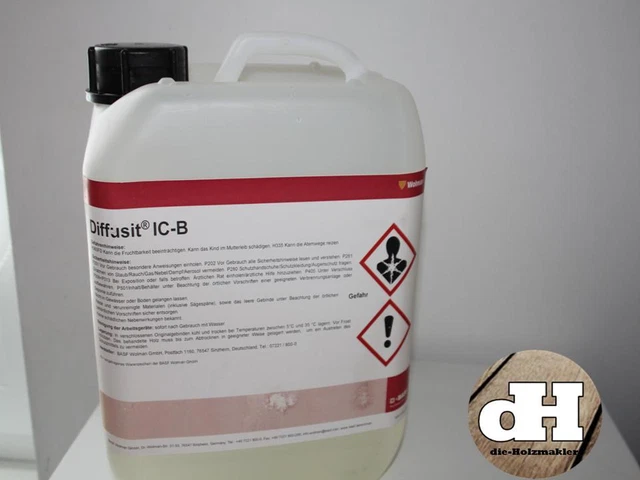 HOLZWURMTOD DIFFUSIT IC-B, 5 KG Bekämpfung v. Insekten 12,10 €/l EUR 60 ...