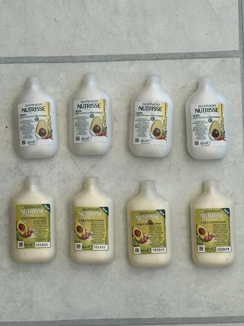GARNIER NUTRISSE RESTORING conditioner 60ml X8 Bottles £10.00 - PicClick UK