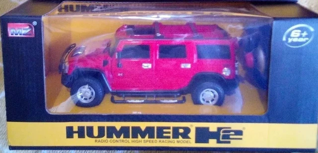 HUMMER H2 RED High Speed Racing Model Radio Control Car 20.10 Large £13 ...
