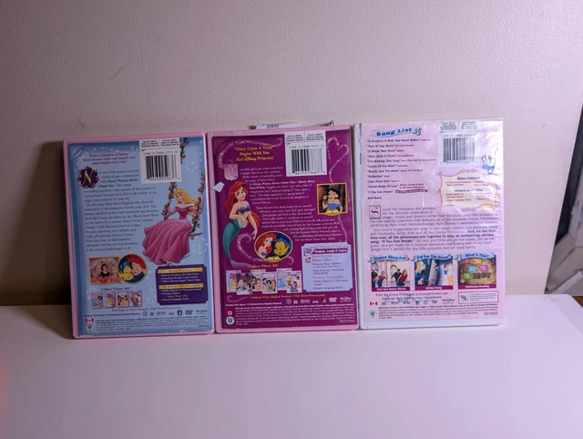DISNEY PRINCESS STORIES Lot Of 3 DVD $15.00 - PicClick CA