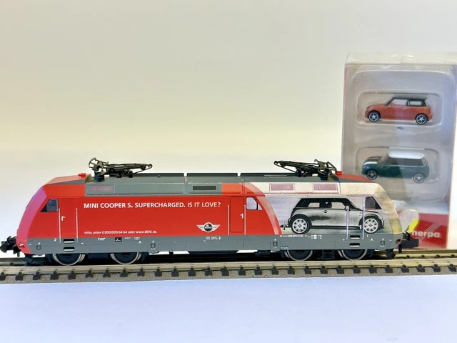 ROCO SPUR N 23321 E-Lok BR 101 095-8 Mini Cooper S. Supercharged ...