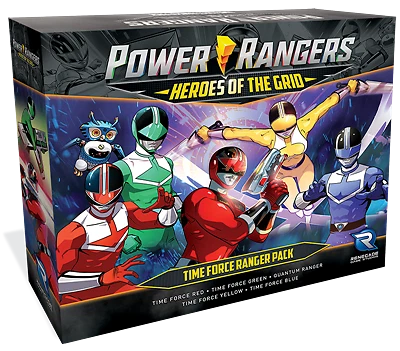 POWER RANGERS: HEROES of the Grid Time Force Ranger Pack - EN EUR 55,23 - PicClick FR