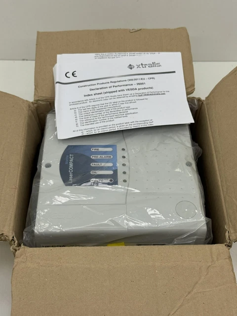 VESDA XRALIS VLC-50000-MRN LaserCOMPACT Marine Aspirating Smoke ...