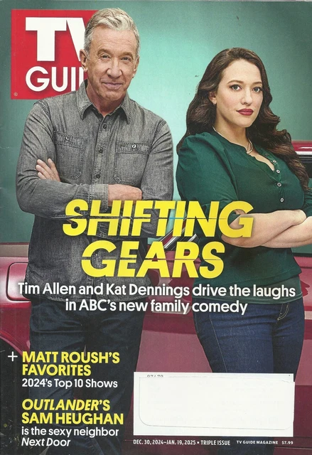 TV GUIDE MAGAZINE - Dec 30-Jan 19 2025 - Shifting Gears - Outlander ...