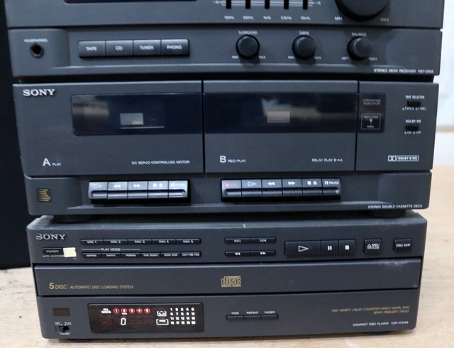 SONY HIFI SYSTEM with Turntable LBT-D105 #250 £265.00 - PicClick UK
