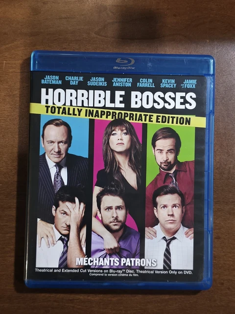 HORRIBLE BOSSES (BLU-RAY, 2011, Totally Inappropriate Edition) $6.80 ...