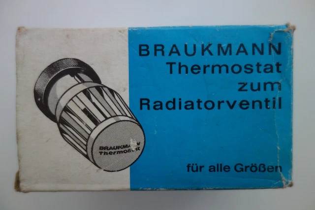BRAUKMANN HONEYWELL THERMOSTAT Heizungsregler Thermostatkopf ...