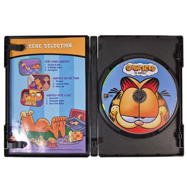 GARFIELD AS HIMSELF DVD With Insert Classic Cartoon Collection Jim ...