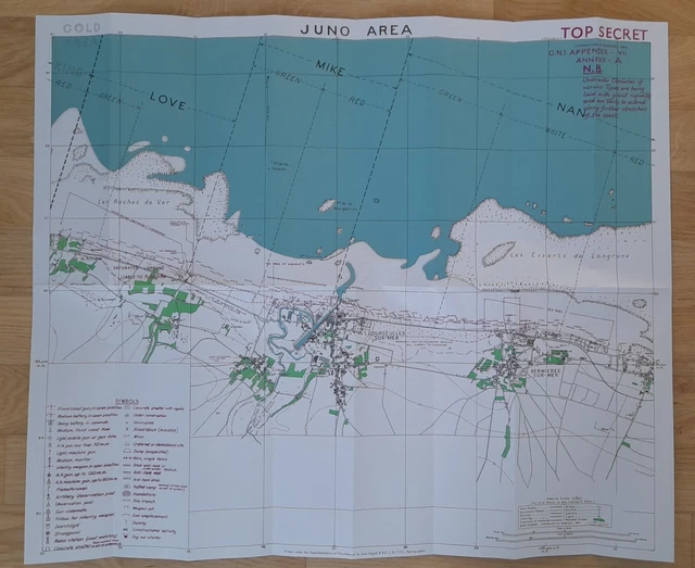 CARTE US WW2 Juno Beach 1944 repro EUR 15,00 - PicClick FR