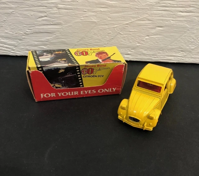 CORGI JAMES BOND 007 Citroën 2 cv for your eyes only EUR 38,00 ...
