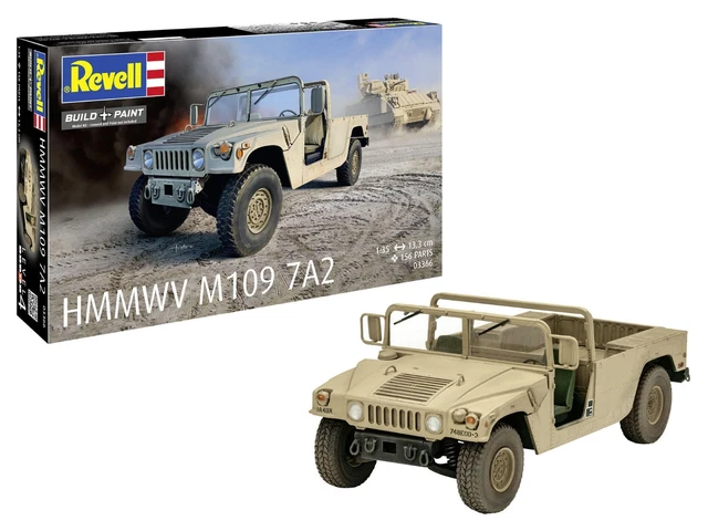 REVELL 03366 HMMWV M109 7A2 "Humvee" in 1:35 Militär Bausatz Neu EUR 29 ...