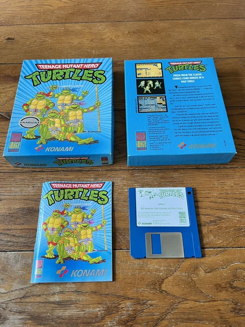 TEENAGE MUTANT HERO Turtles - Commodore Amiga Game EUR 24,93 - PicClick FR