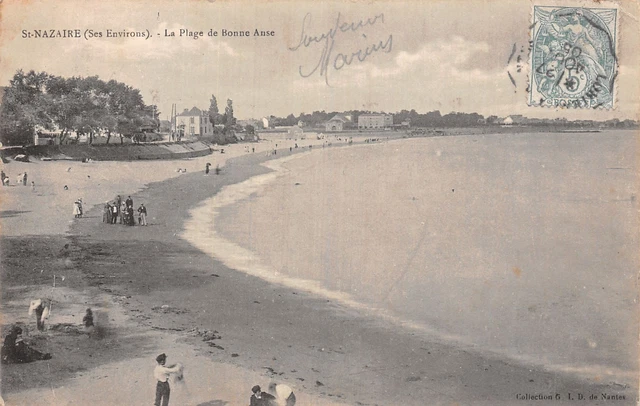 44 SAINT NAZAIRE La Plage De Bonne Anse EUR 5,90 - PicClick FR