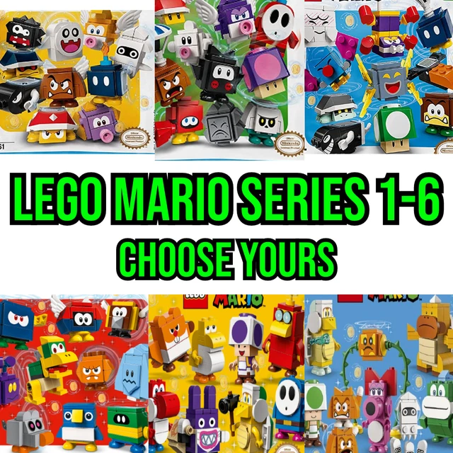 LEGO SUPER MARIO Series 1 2 3 4 5 6 Character Packs Figures Minifigures ...