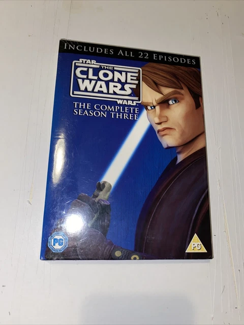 STAR WARS: THE Clone Wars The Complete Season Three Includes All 22 ...