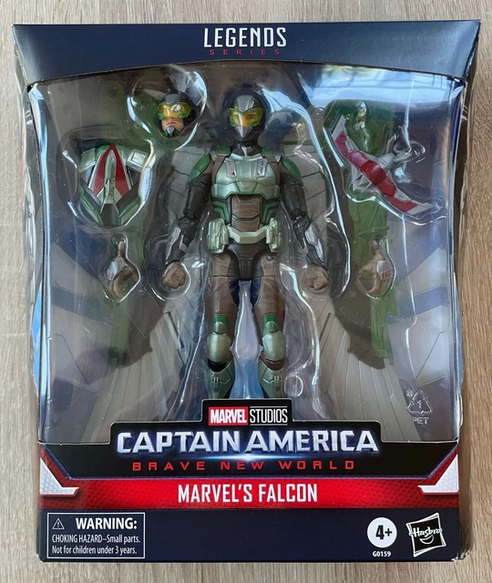 MARVEL LEGENDS CAPTAIN America Brave New World - Figurine Deluxe FALCON ...