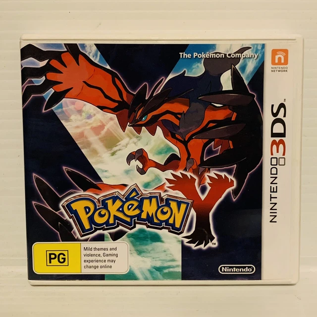POKÉMON Y - Nintendo DS 2DS 3DS - AUS PAL Case & Manual Only - NO GAME ...