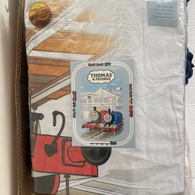 THOMAS THE TANK Engine Thomas And Friends Single Duvet Set £0.99 ...