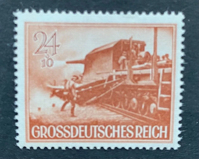 WW2 WWII NAZI German Third Reich Military War Hero stamp 1944 ...