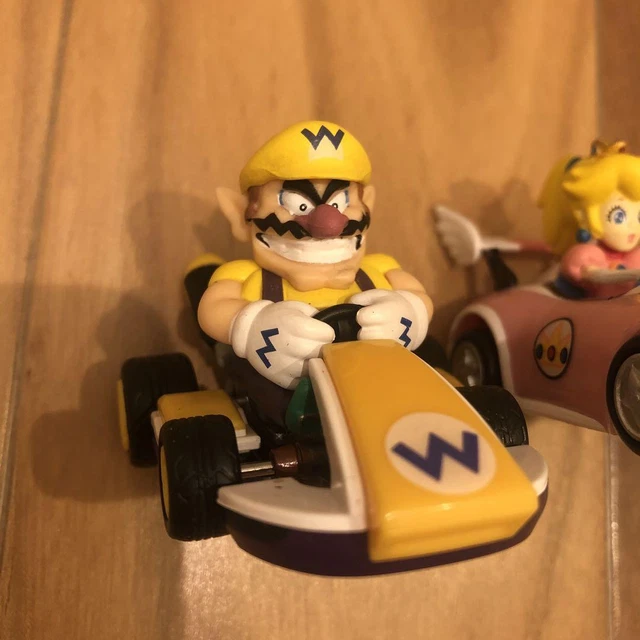 SUPER MARIO PRINCESS Peach Wario Mini Car £40.23 - PicClick UK